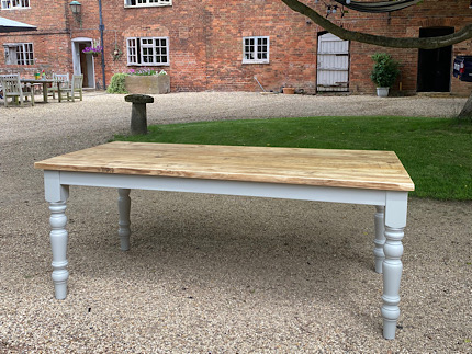 Rustic Dining Table | Wooden, Large & Bespoke | Tom Marsh