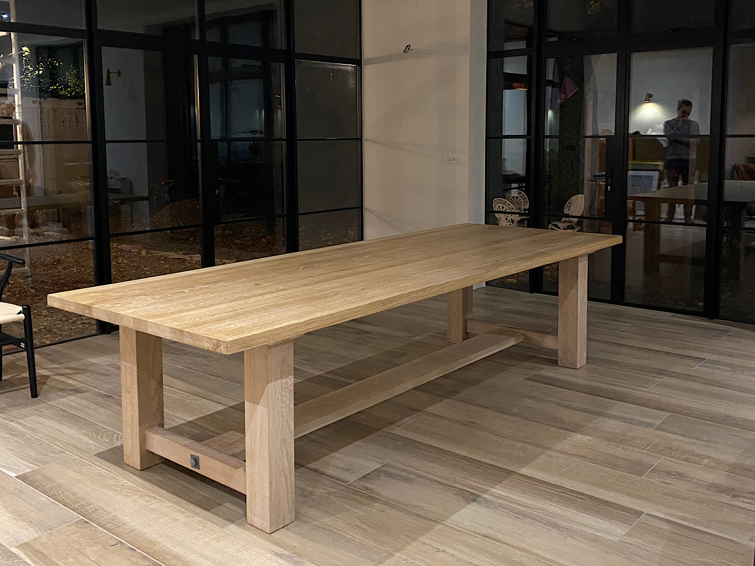 Light Oak Dining Table | Statement Dining Table | Tom Marsh