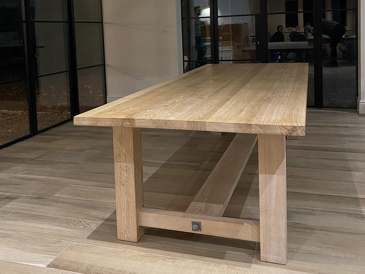 Light Oak Dining Table | Statement Dining Table | Tom Marsh