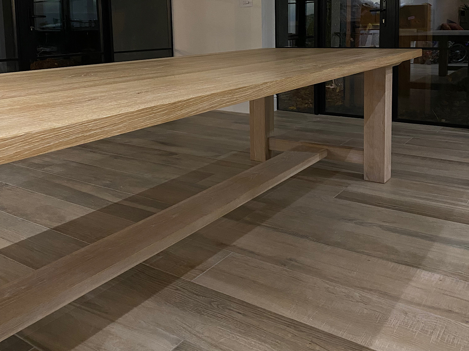 Light Oak Dining Table | Statement Dining Table | Tom Marsh