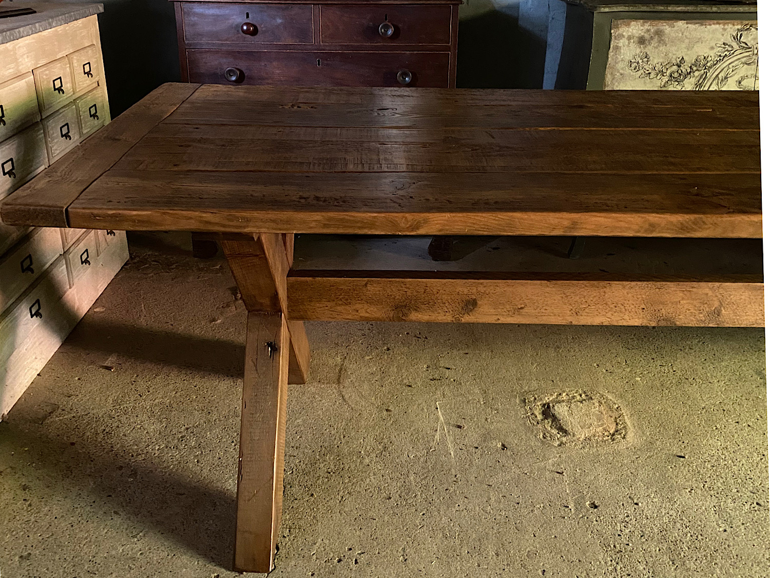 Vintage Dining Table | Rustic Wood & Retro | Tom Marsh