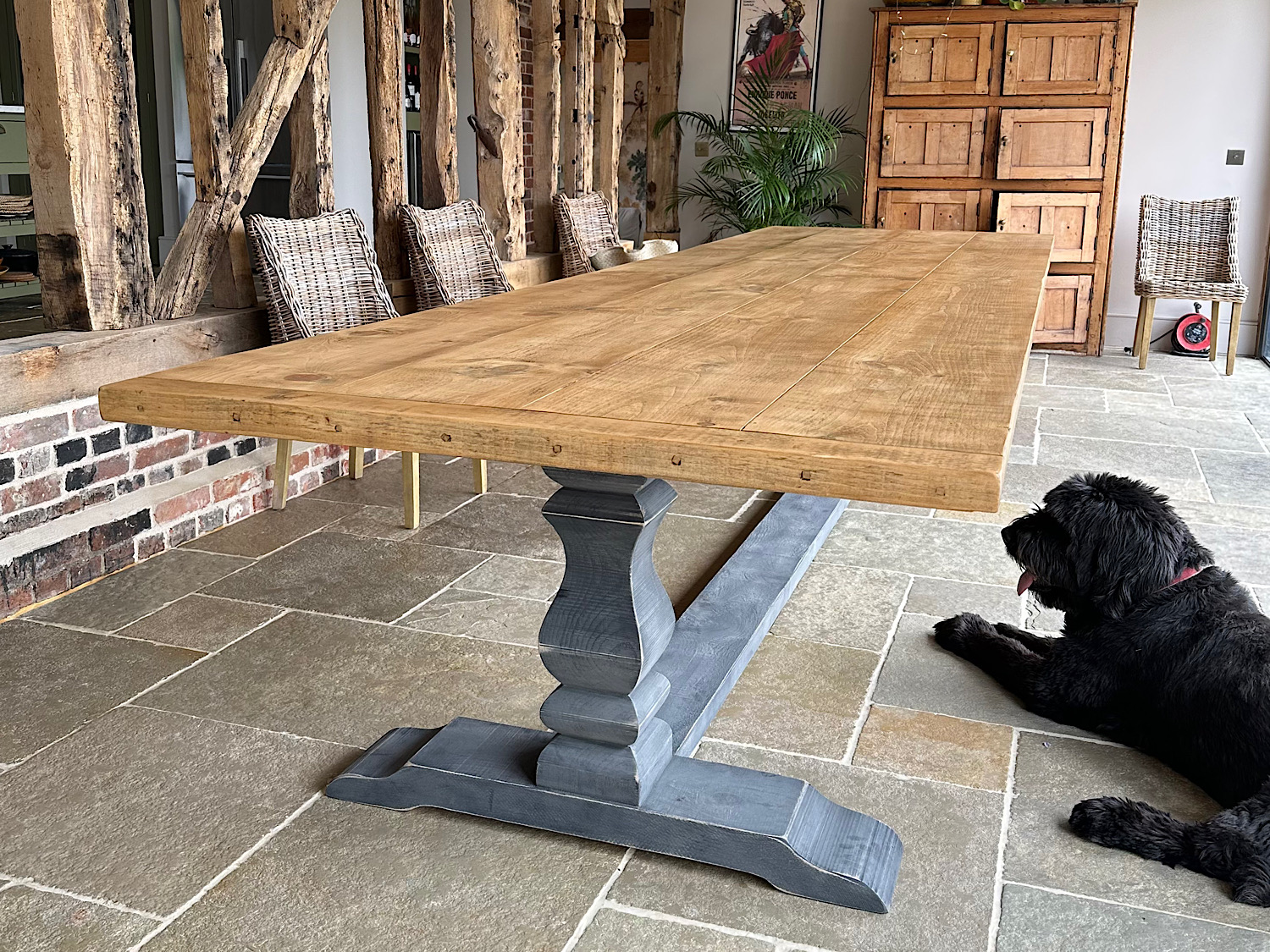 Ibiza Pedestal Dining Table | Tom Marsh