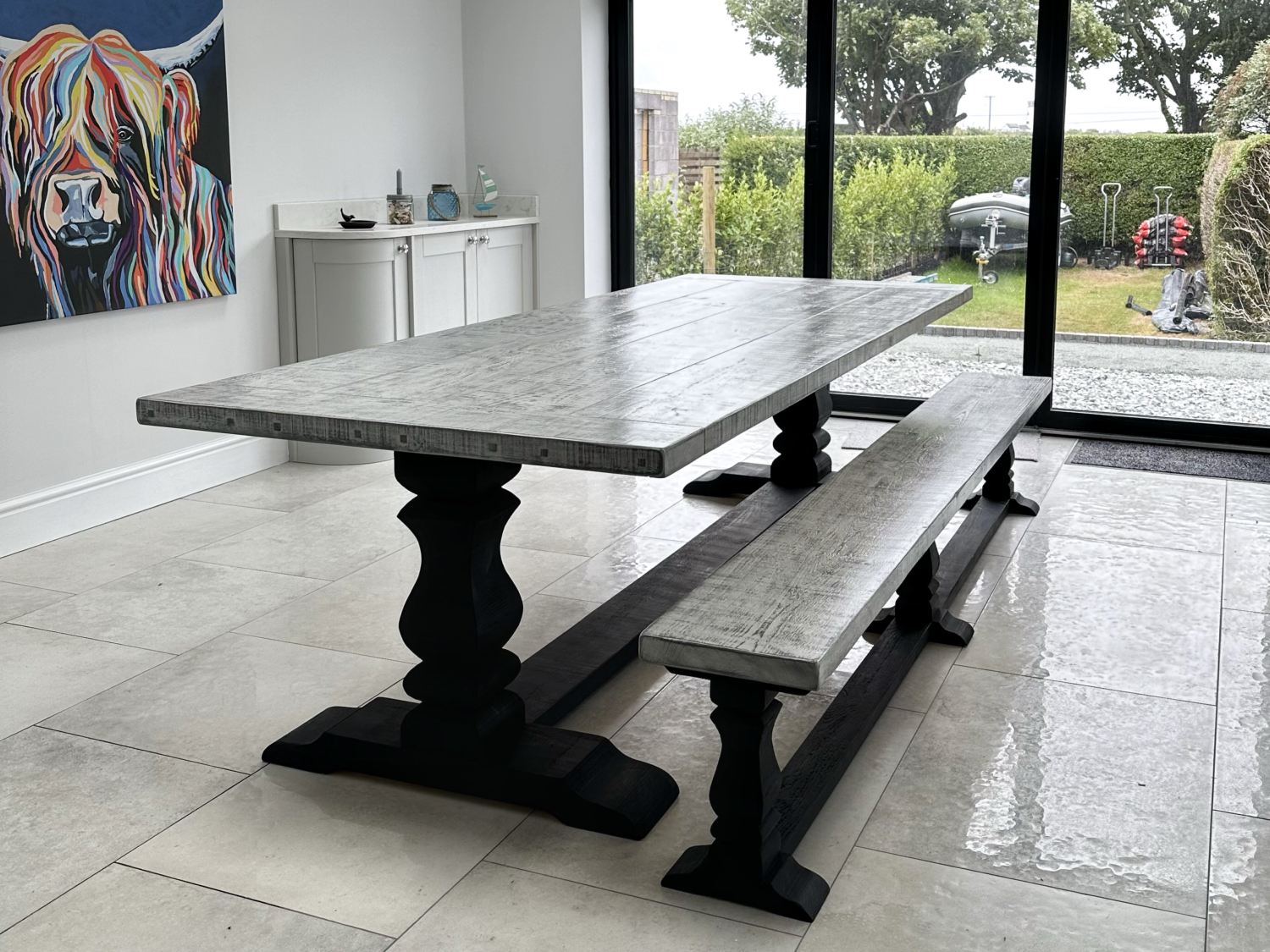 Our Grey Wash Finish Looks Beautiful Here | Tom Marsh