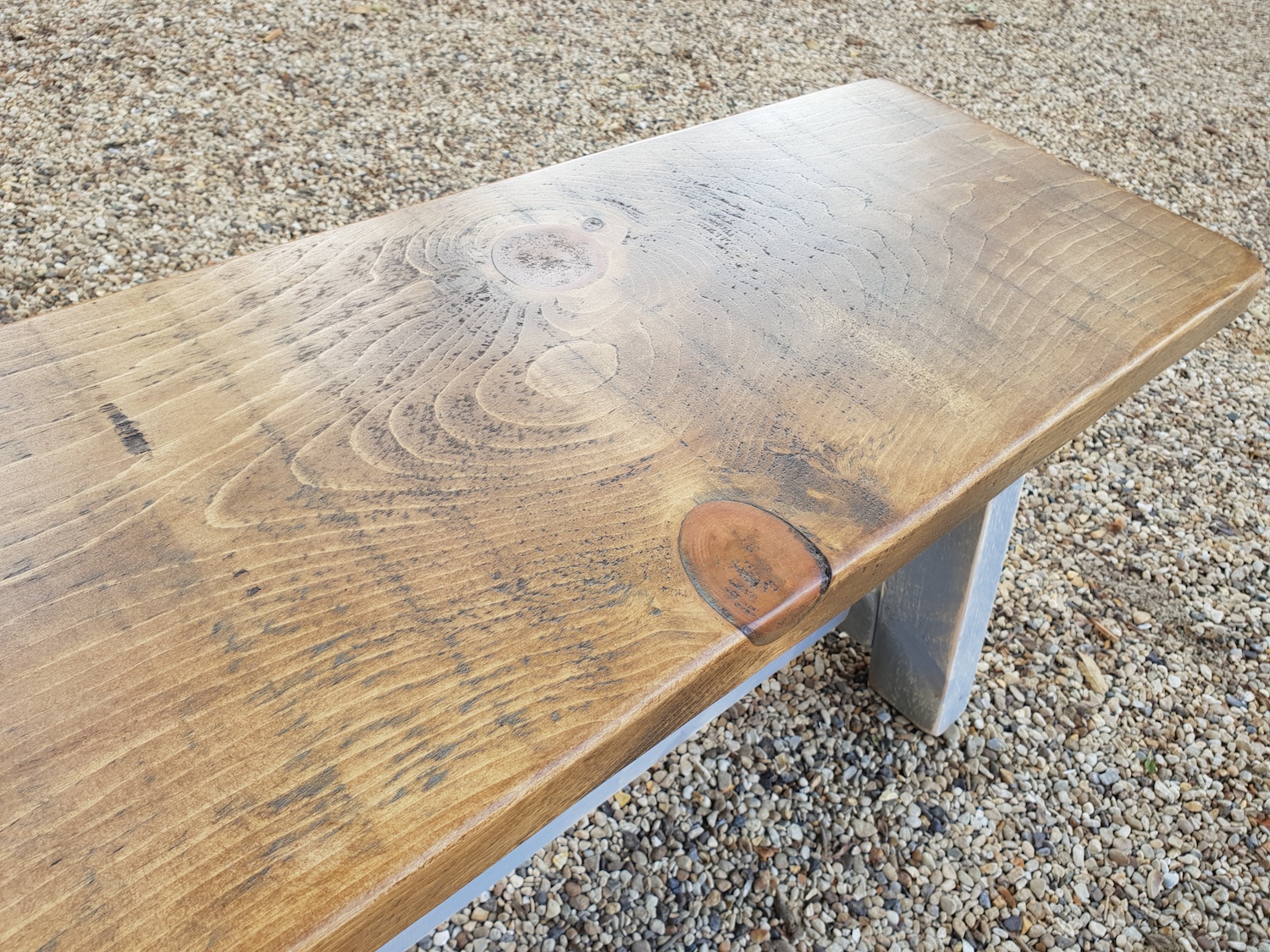 Hand Made "A" Frame Bench | Tom Marsh