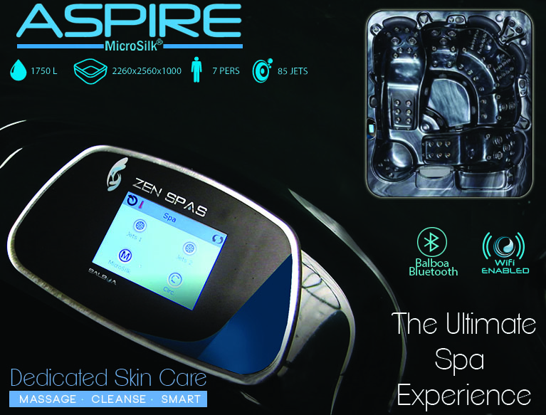 Aspire Microsilk Hot Tub|Hot Tub Suppliers | Luxury Hot Tubs Leicester