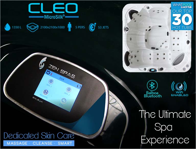 Cleo Balboa Microsilk Hot Tub | Hot Tub Suppliers | Microsilk Hot Tubs