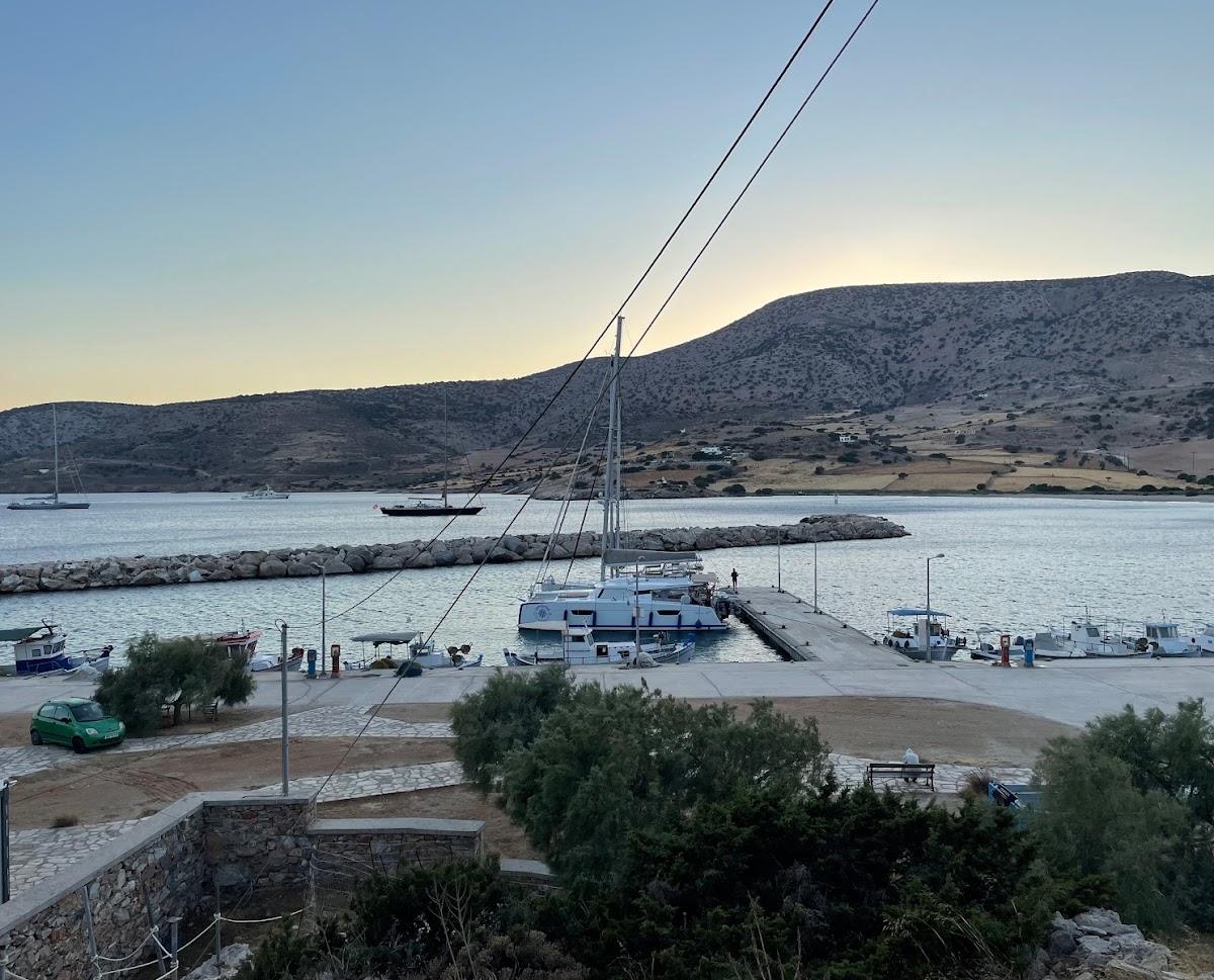 Yacht with skipper in Greece